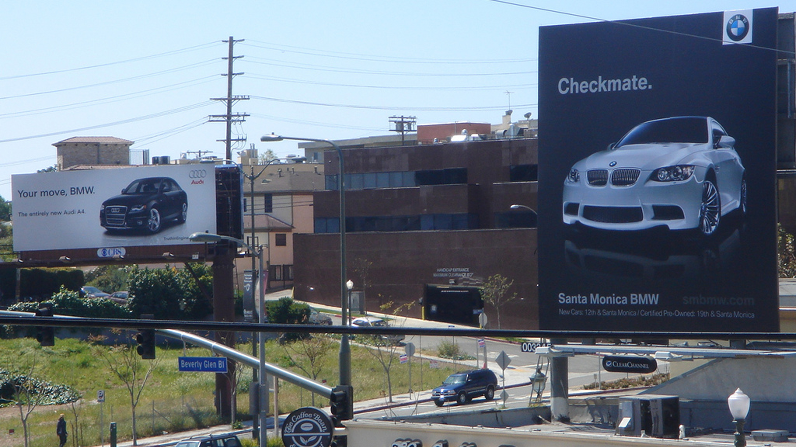 When Audi and BMW Went Head to Head in Billboard Battle | Audiworld