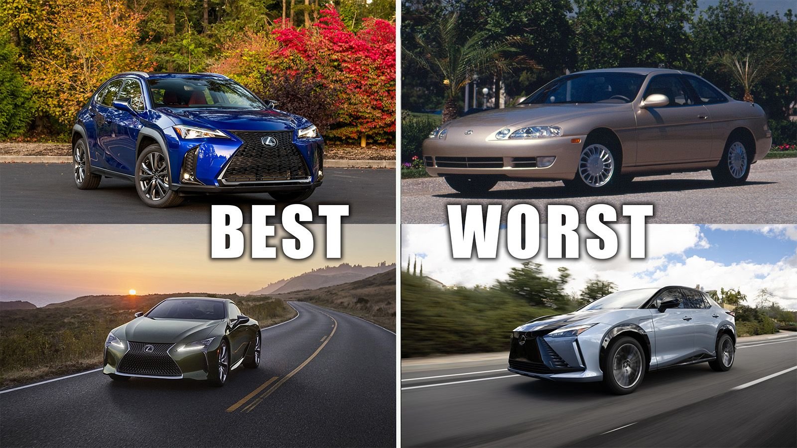 5 BEST / 5 WORST Lexus Colors of All Time! | Clublexus