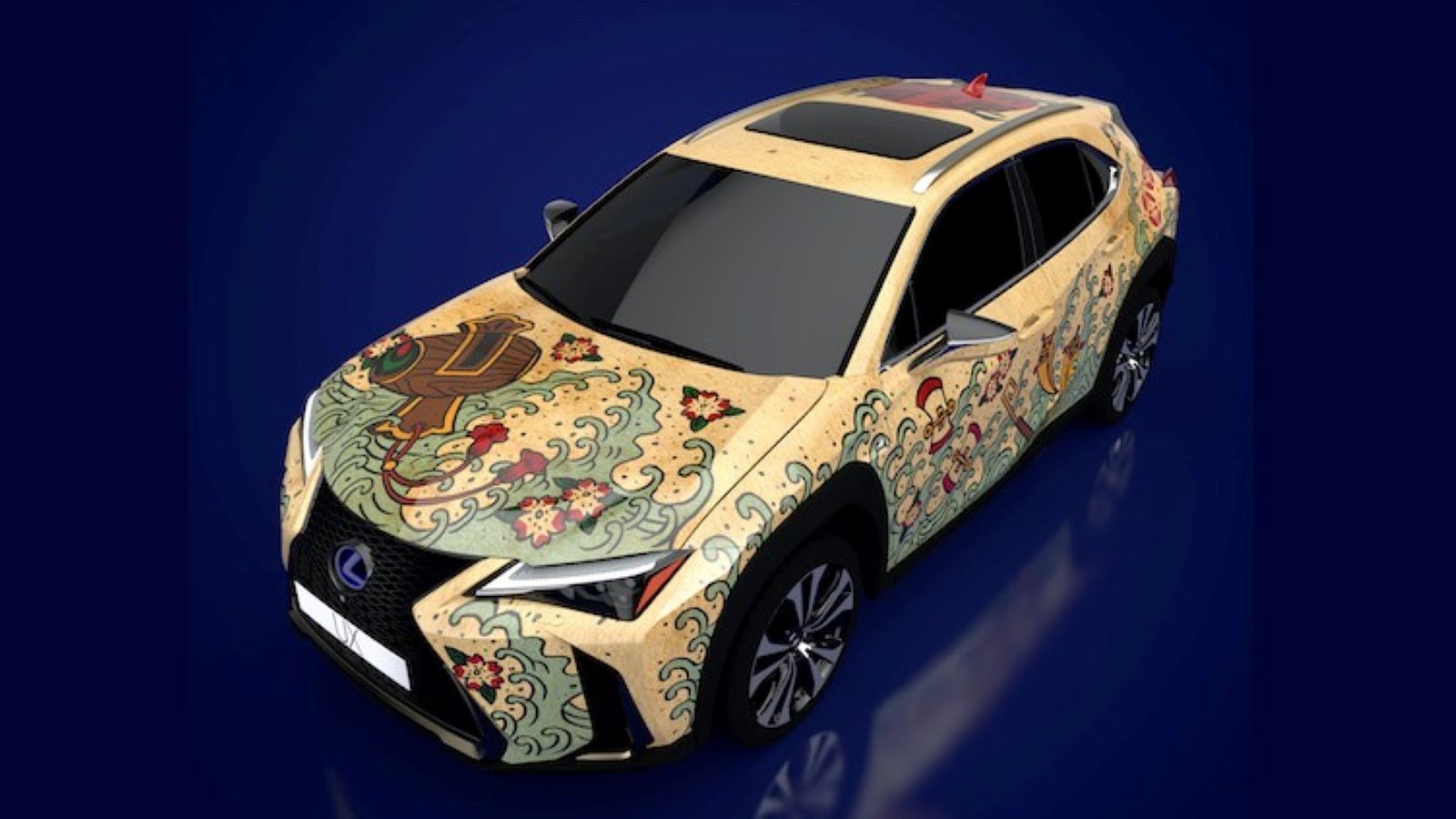 Tattooed Lexus UX Wins Design Contest | Clublexus