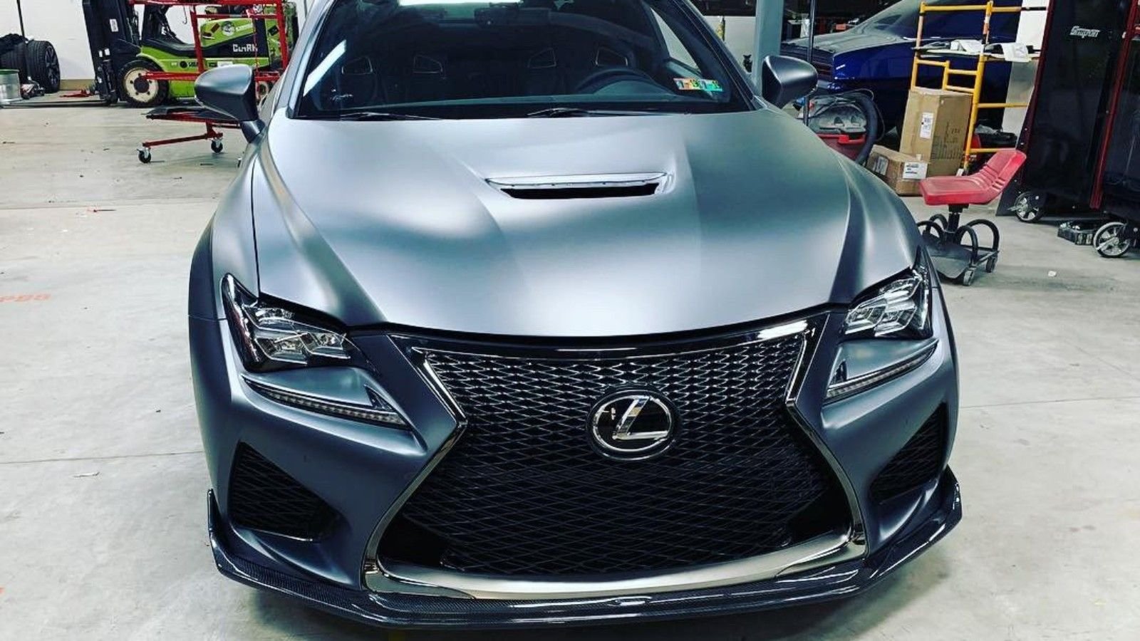Matte Nebula Gray RC F Is Pure Flat Perfection | Clublexus