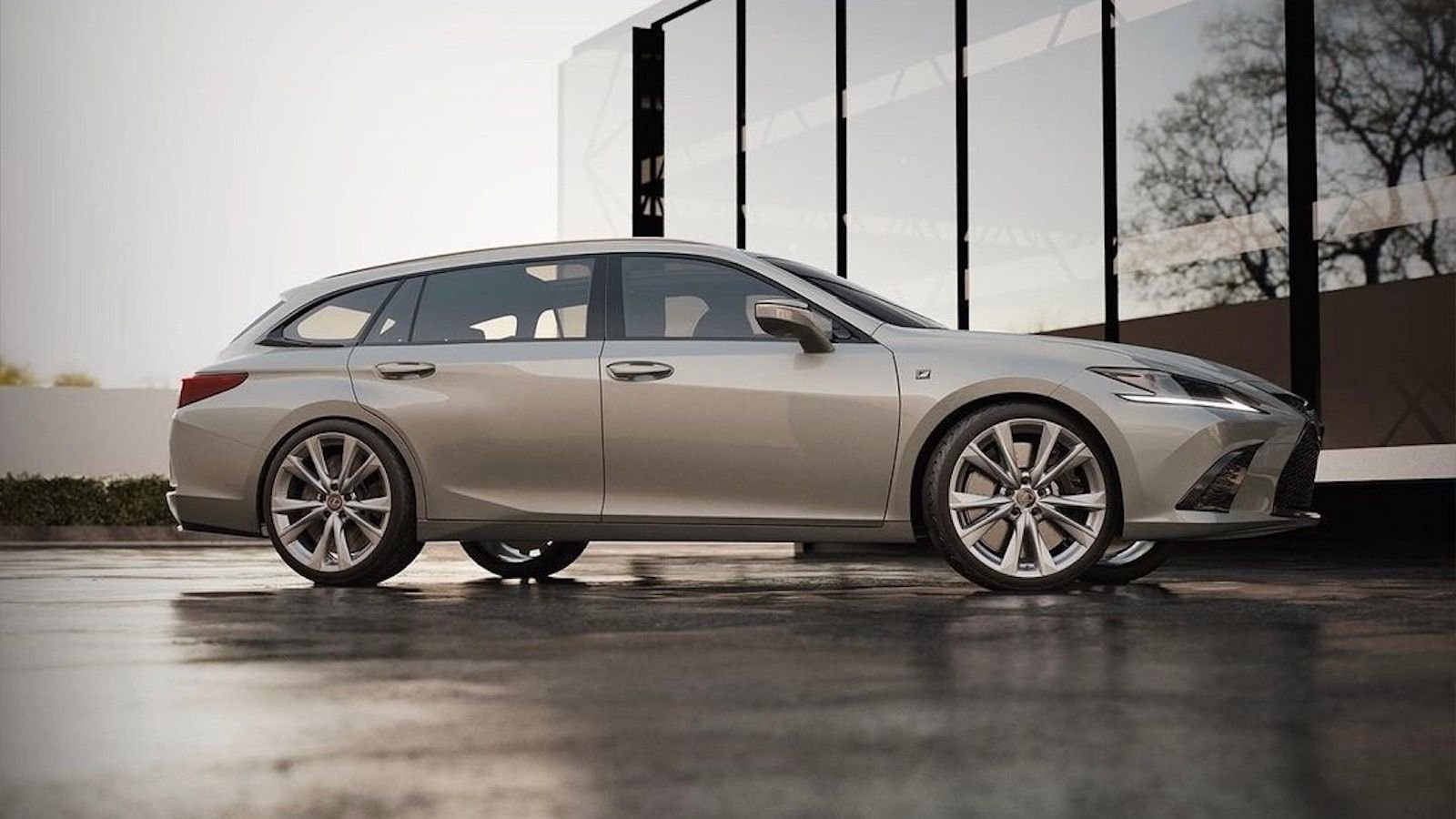 Renderings Imagine a More Practical Lexus ES Wagon | Clublexus