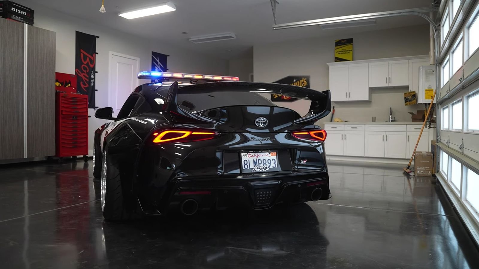 MK5 Supra Transformed Into Boost Patrol Cop Car | Clublexus