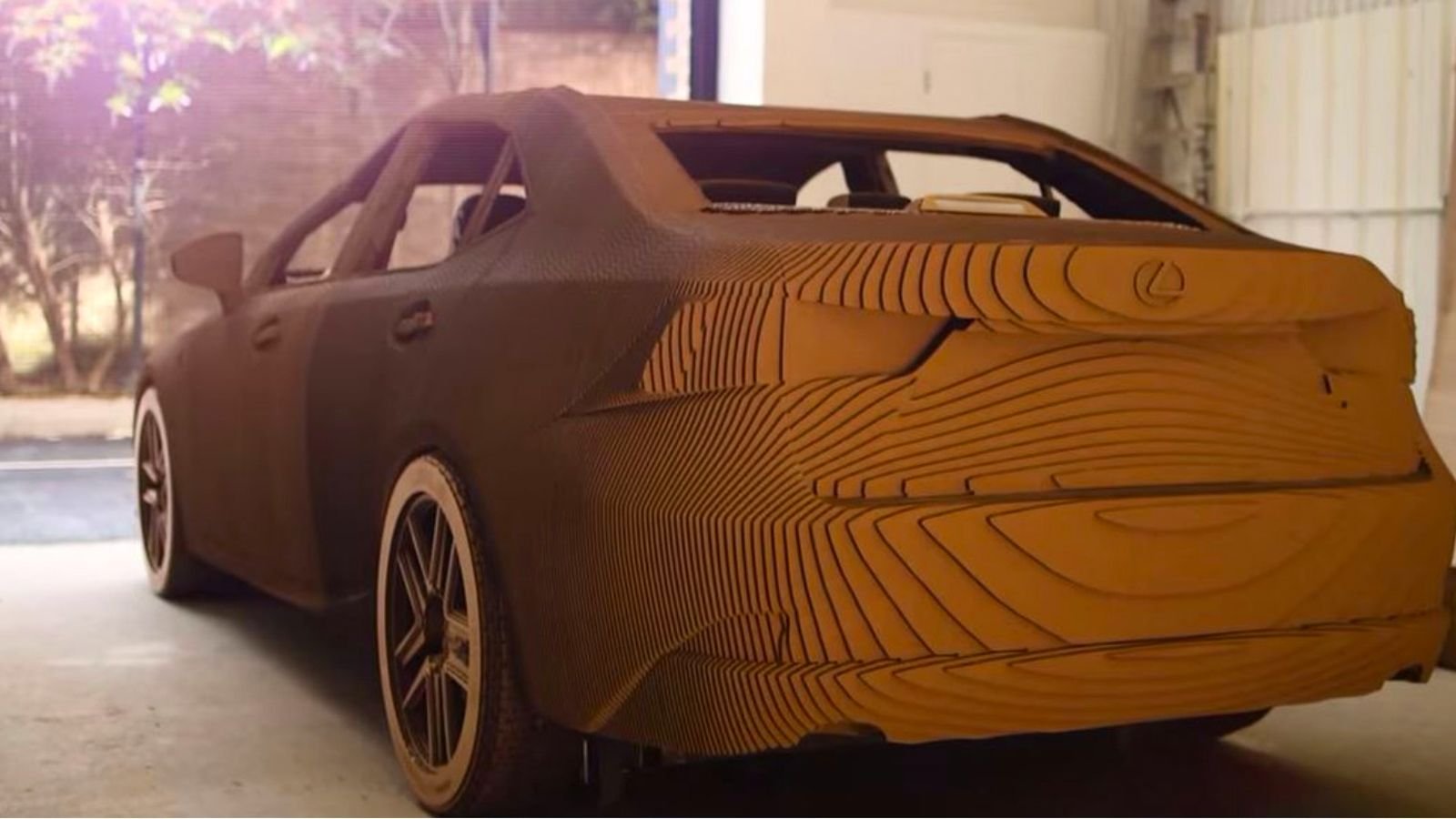 Throwback Thursday: When Lexus Made a Drivable Cardboard IS | Clublexus