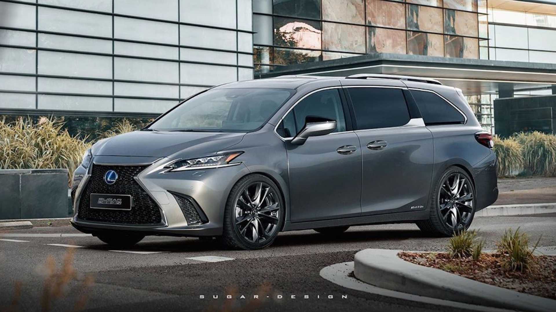 Lexus Minivan Render Based on Sienna Looks Fantastic | Clublexus