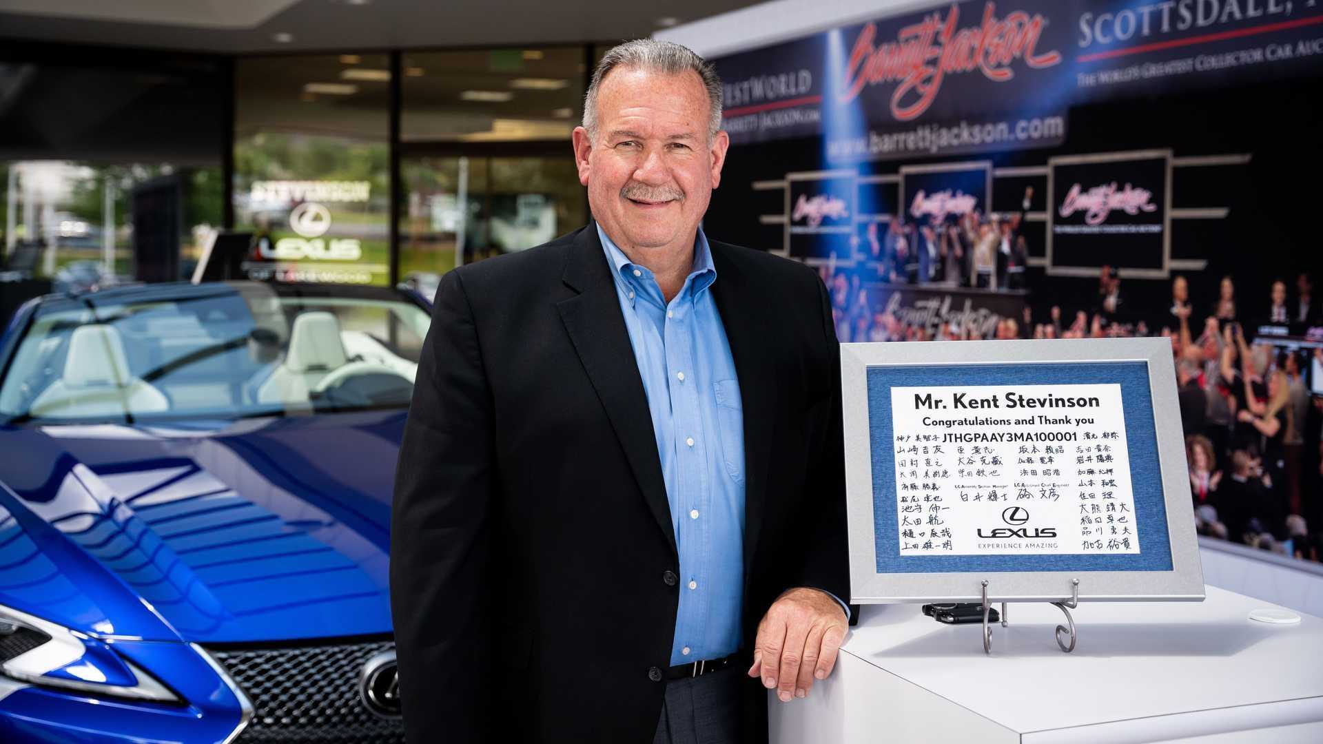 Lexus LC Convertible That Sold For $2M Gets Delivered | Clublexus