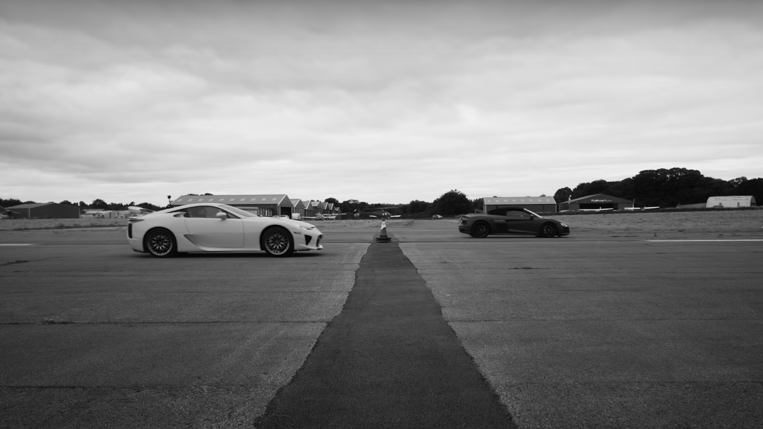 Lexus LFA vs Audi R8 Is the Best Sounding Drag Race Ever | Clublexus