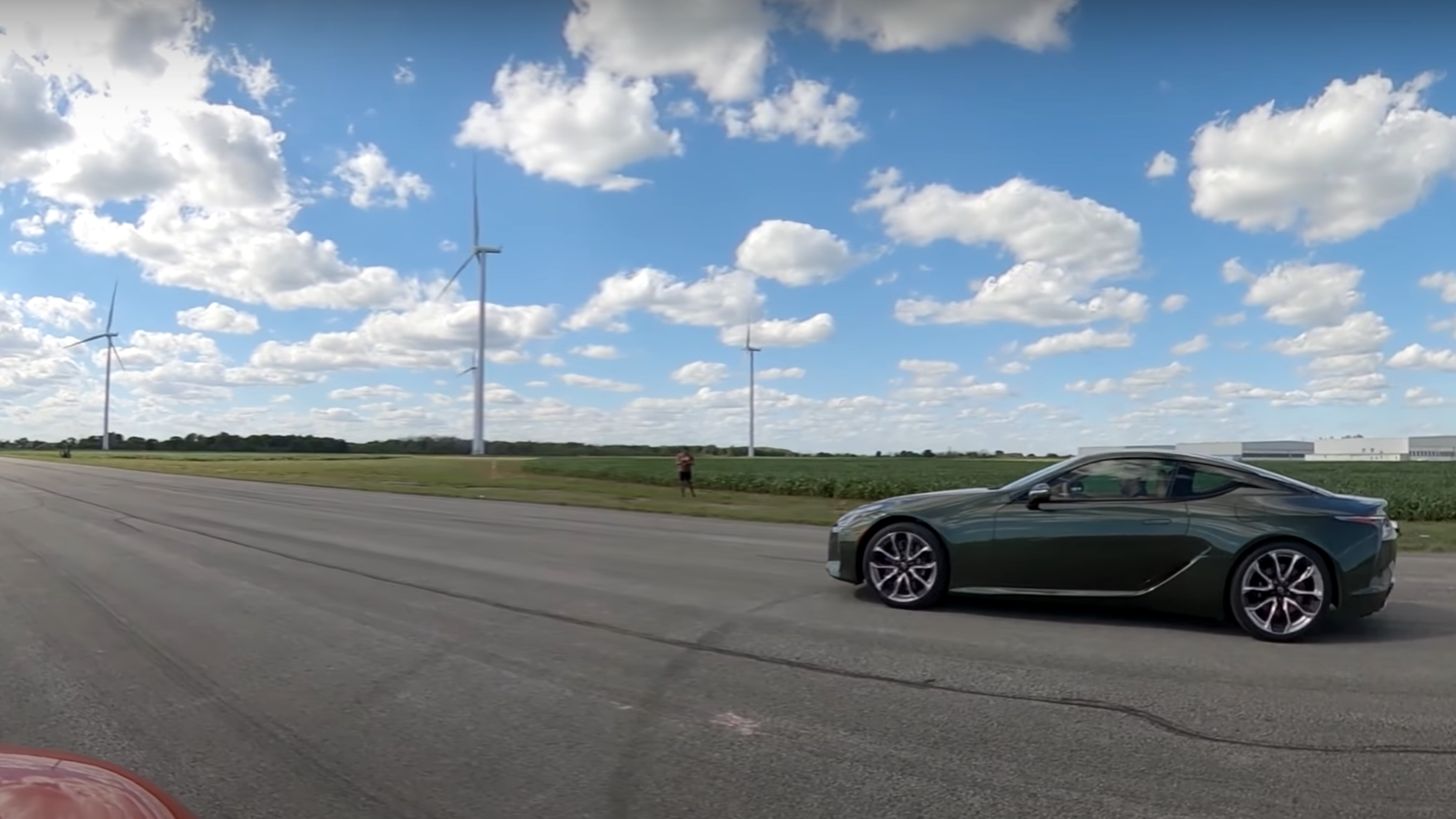 LC500 and Supra Make For an Even Drag Race | Clublexus
