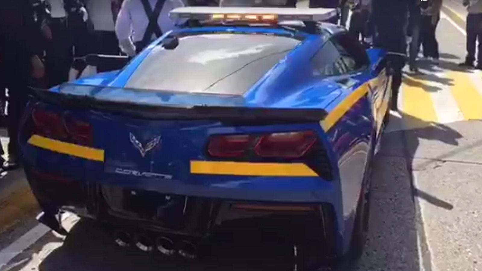 Police in Guatemalan Police Now Have a C7 Corvette | Corvetteforum
