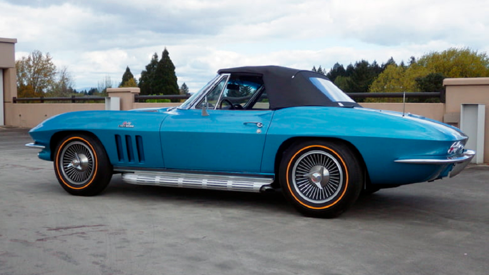 Beautiful Nassau Blue C2 Corvette Gains Some Cubic Inches | Corvetteforum