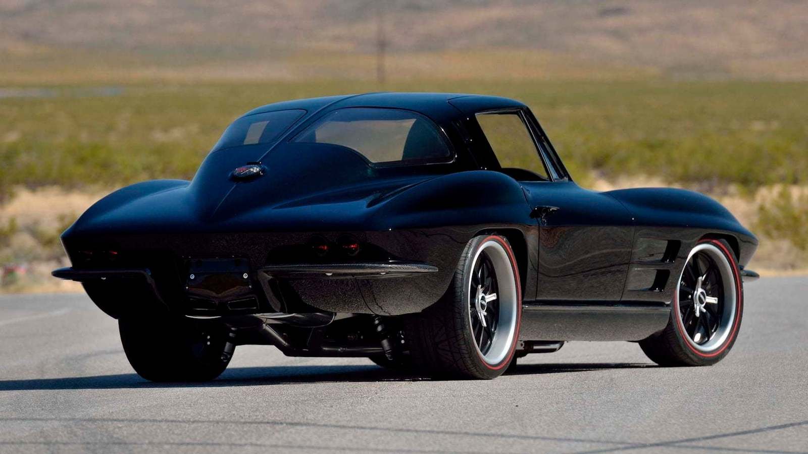 Former SEMA Star '63 Corvette Is One Sinister Restomod | Corvetteforum