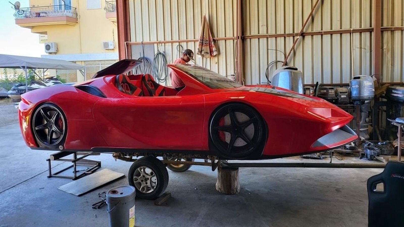 Super Cool C8 Corvette-Inspired Boat Is For Sale | Corvetteforum