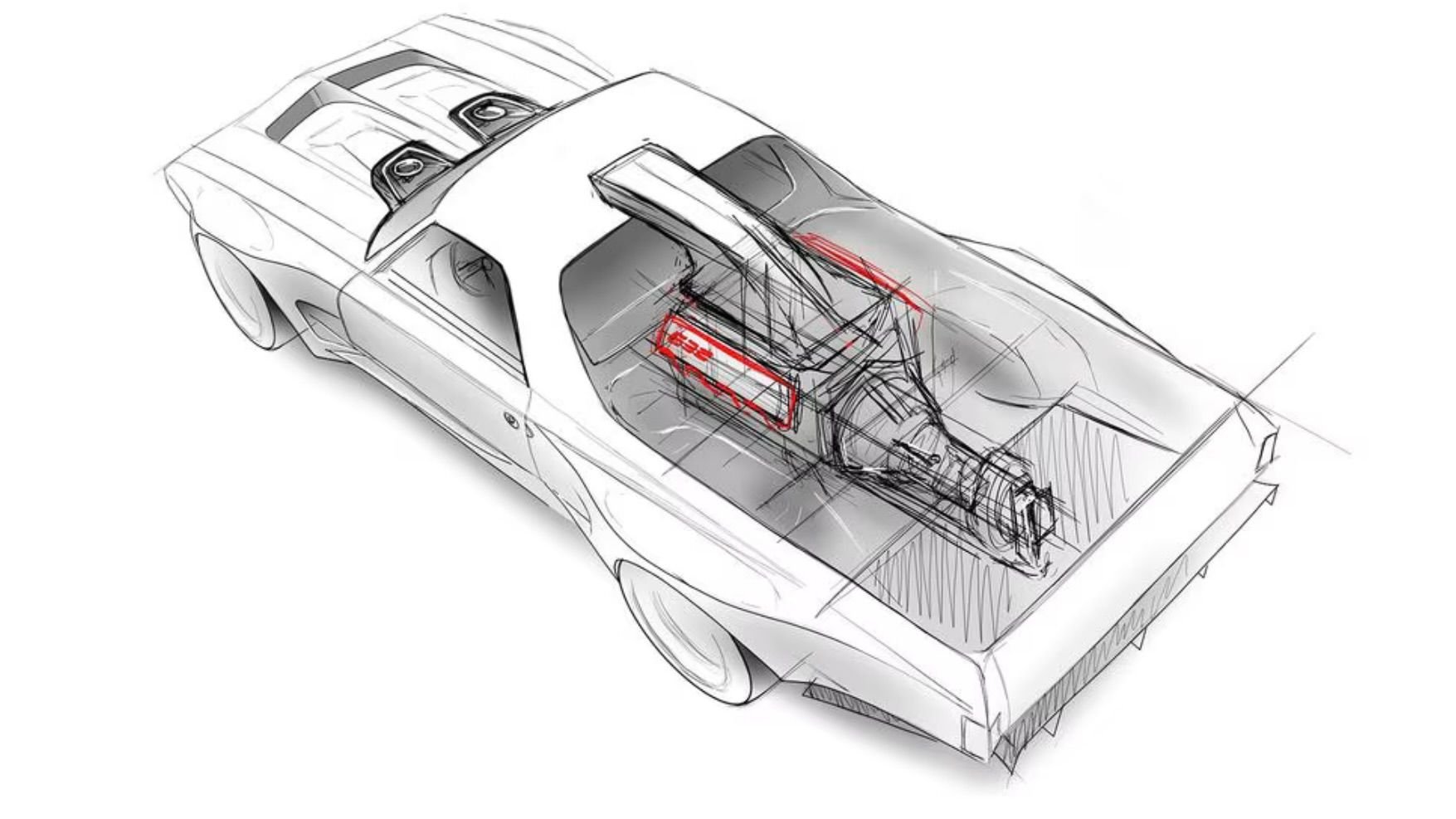 1972 Chevy El Camino Goes Mid-Engine With C8 Corvette-Style Swap ...
