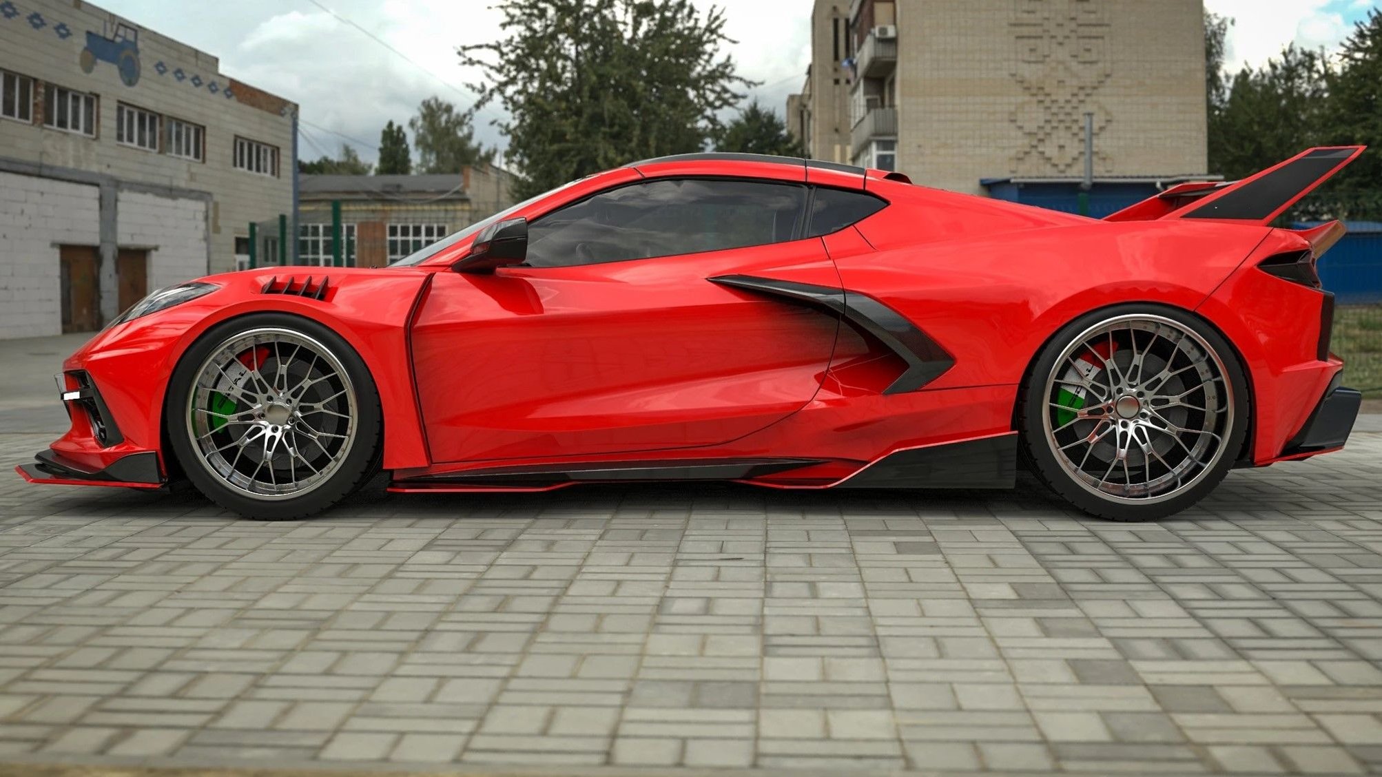 Extensive 32-Piece C8 Widebody Kit is a Visual Overhaul | Corvetteforum