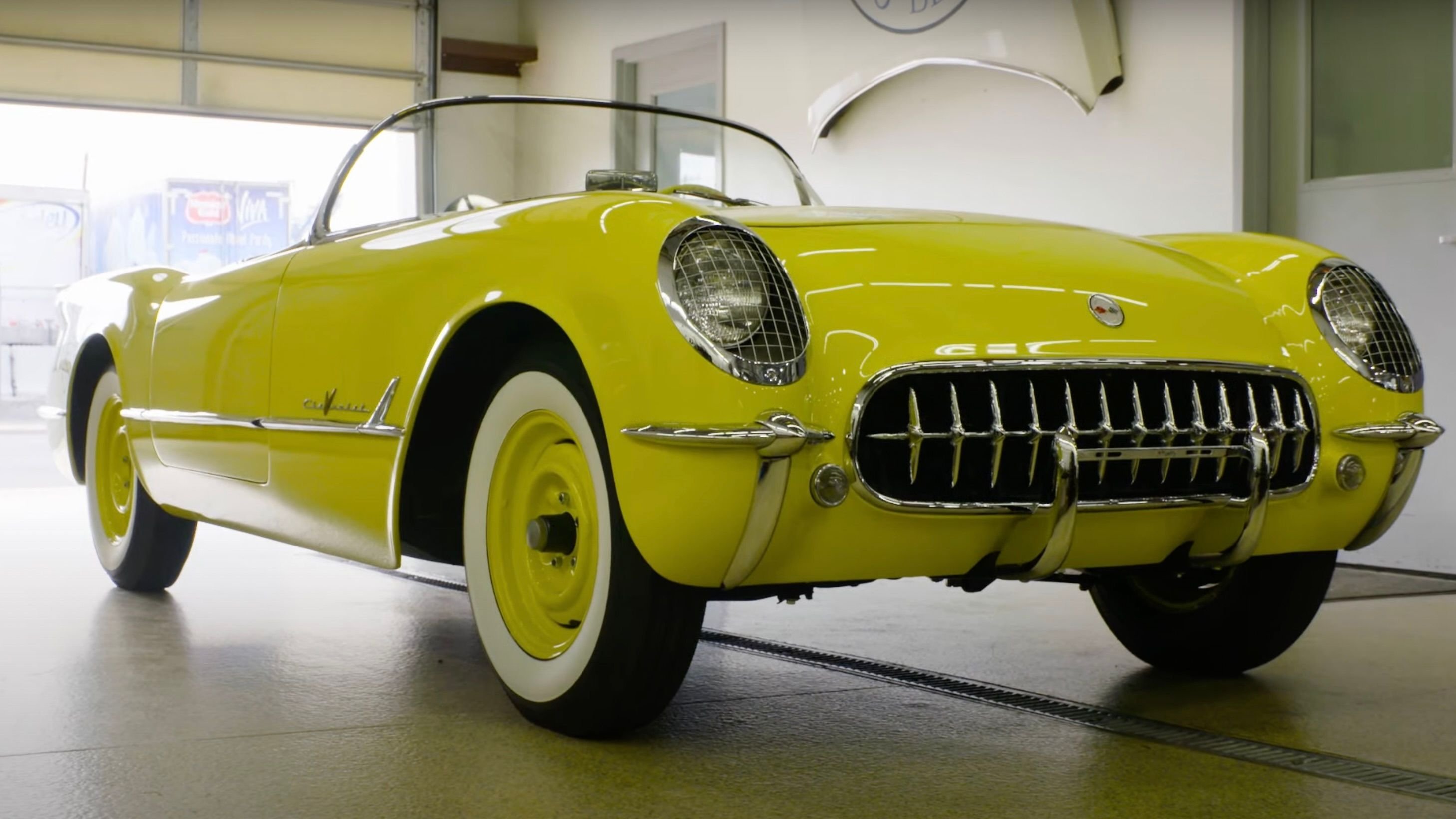 Rare Harvest Gold 1955 Corvette Treated To Full Restoration | Corvetteforum