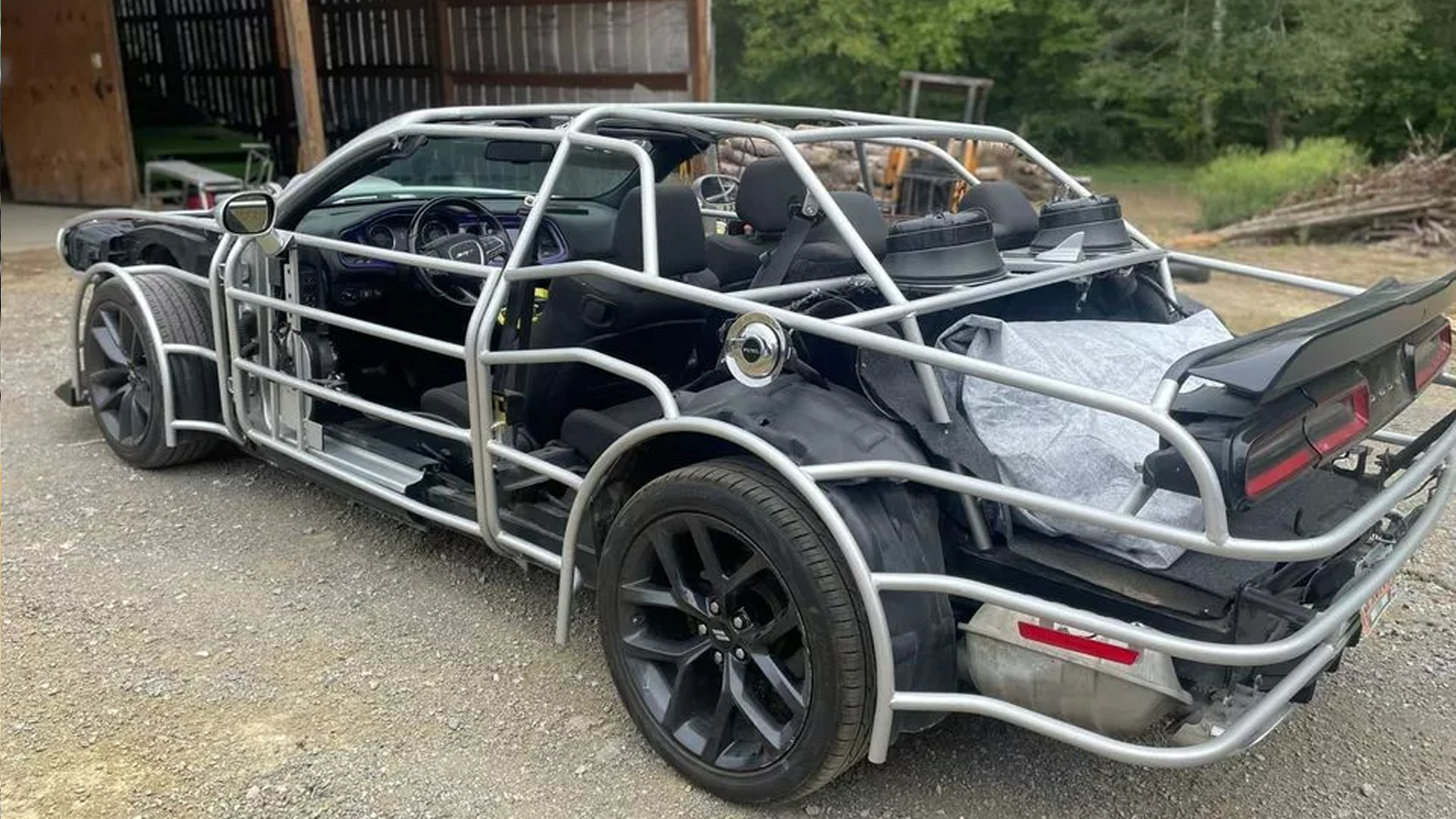 Wireframe Body Dodge Challenger Could be a Fine Art Piece | Dodgeforum