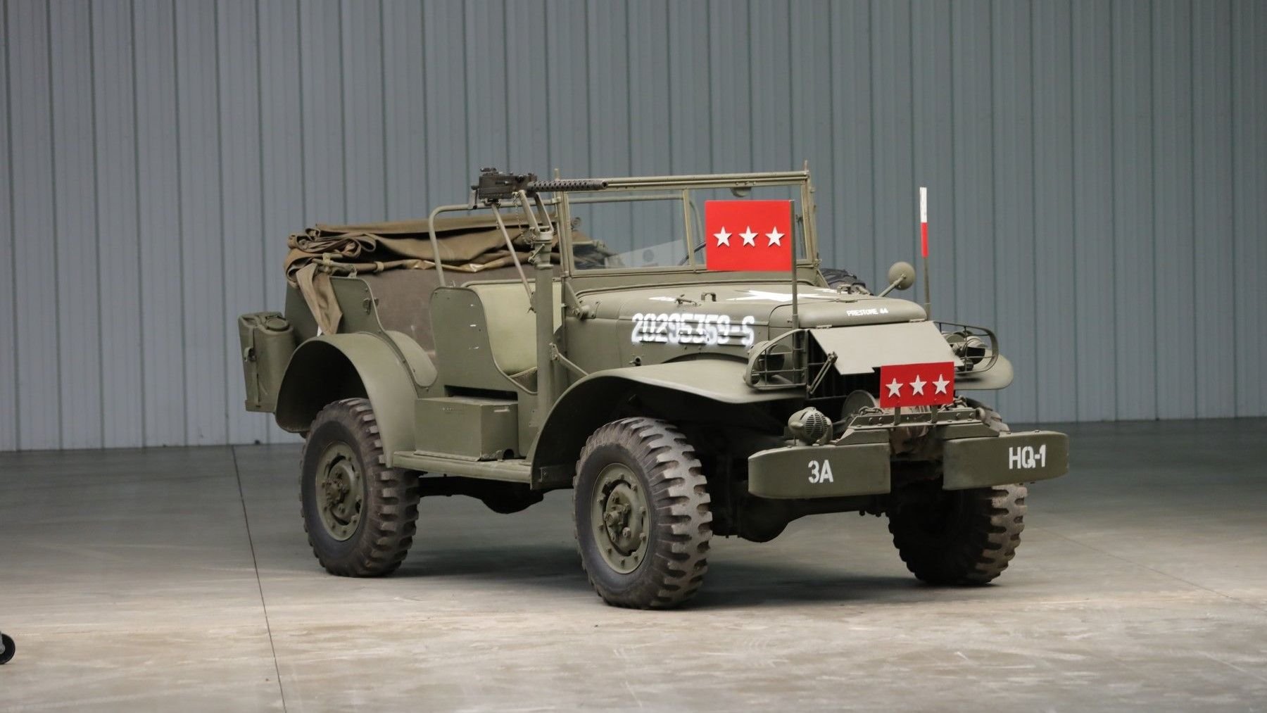 General Patton's Dodge WC57 Is a Slice of WWII History | Dodgeforum