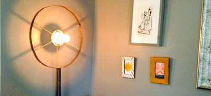 Make This Industrial Bull's-Eye Lamp for a Tight Space | DoItYourself.com