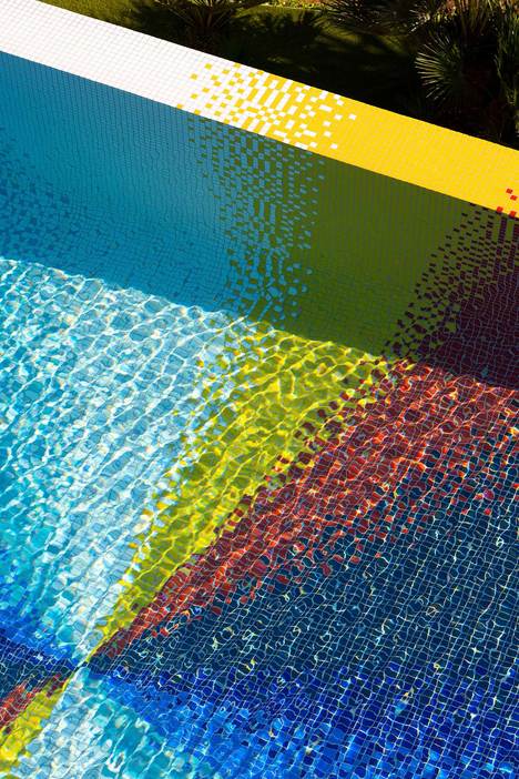 Felipe Pantone Dips His Signature Color Spectrum into a Residential ...