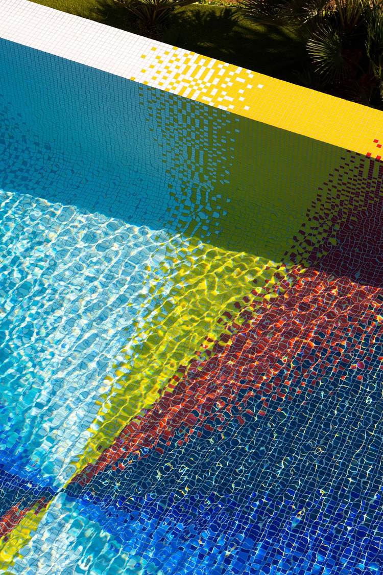 Felipe Pantone Dips His Signature Color Spectrum into a Residential ...