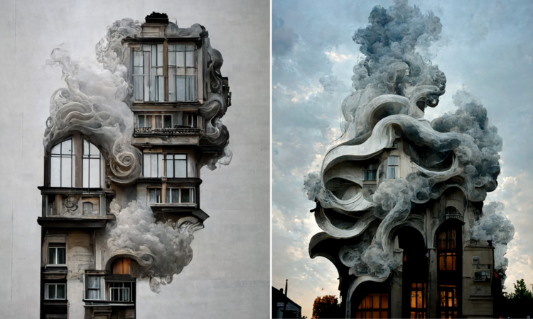 A State of Decay: AI-Generated Architecture Envisions Surreal Art ...