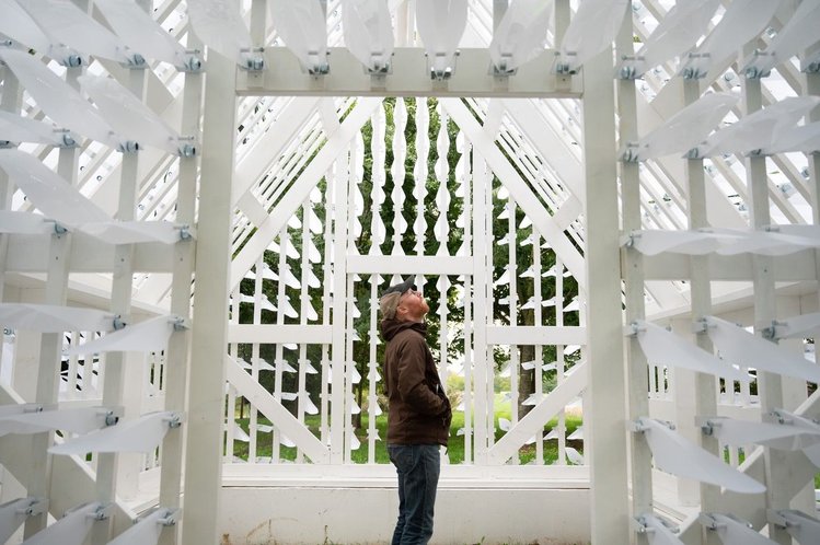 Shiver House: Animal-Like Kinetic Structure Flutters in Response to ...