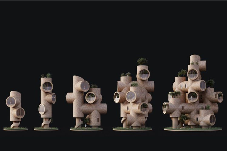 Bert Modular Treehouse Can “Grow” Like the Forest Around It | Designs ...