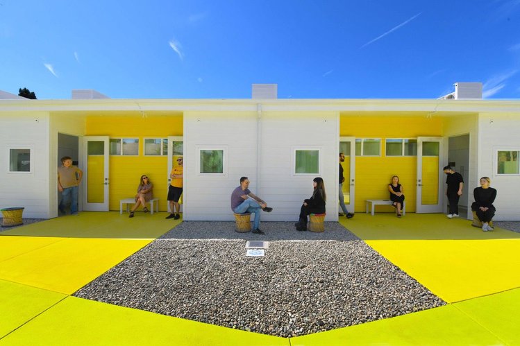 Lehrer Architects Create Cheerful Permanent Housing for LA’s Disabled ...