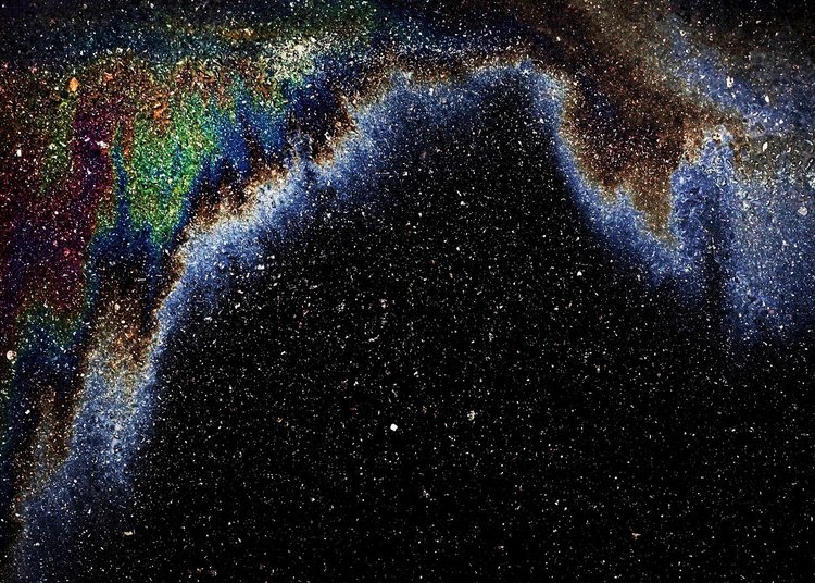 Juha Tanhua’s Oil Spill Photos Reveal Hidden Galaxies | Designs & Ideas ...