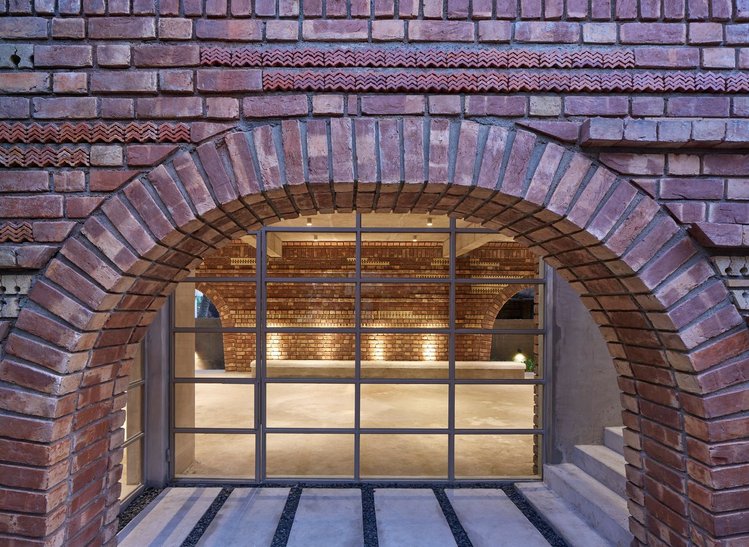 Bricks Go Bold with Organic Shapes and Patterns Based on Bengal Temples ...