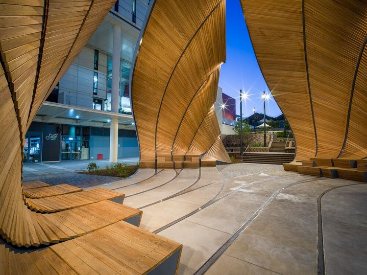 Converging Outdoor Rail Art Points to Sydney’s Radiating Future ...