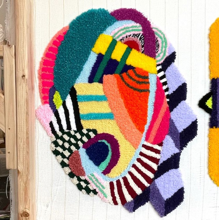 How to Get In on the Tufted Wall Art Trend (and DIY Your Own ...