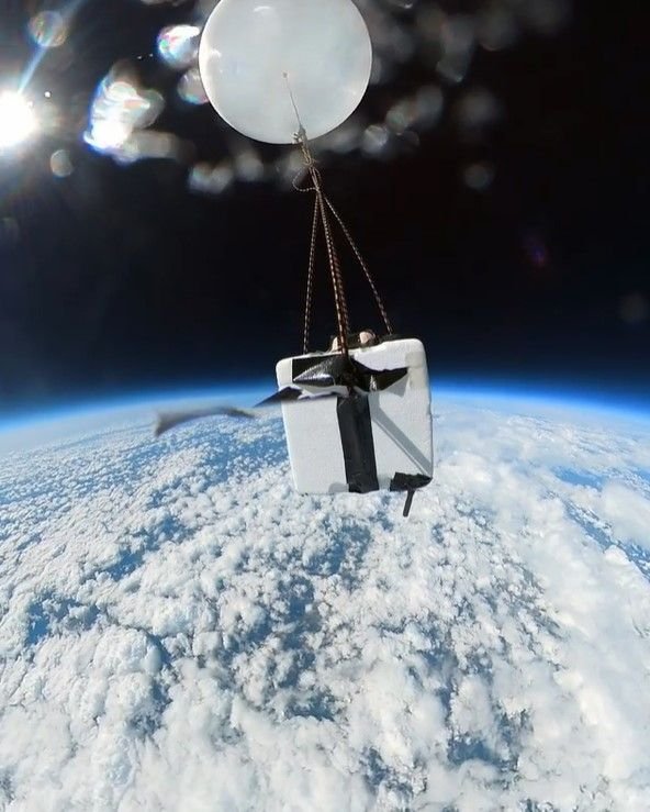 Elementary Students’ Weather Balloon Camera Captures Stunning Images ...