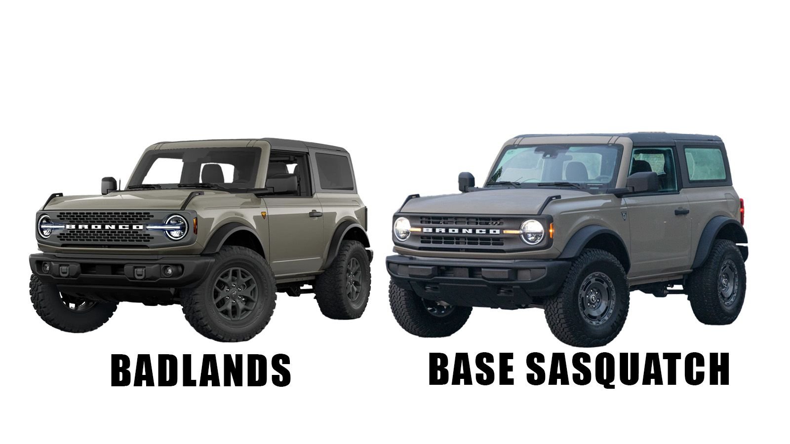 6 Reasons the Bronco Badlands is a Better Buy Than a Base Sasquatch (3 ...