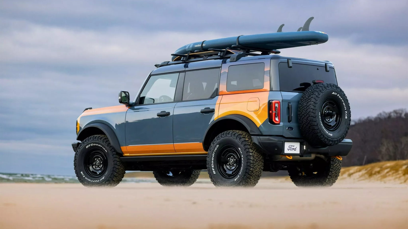 Ford Shows Off Super Cool Bronco Silver Lake Dunes Edition Concepts ...