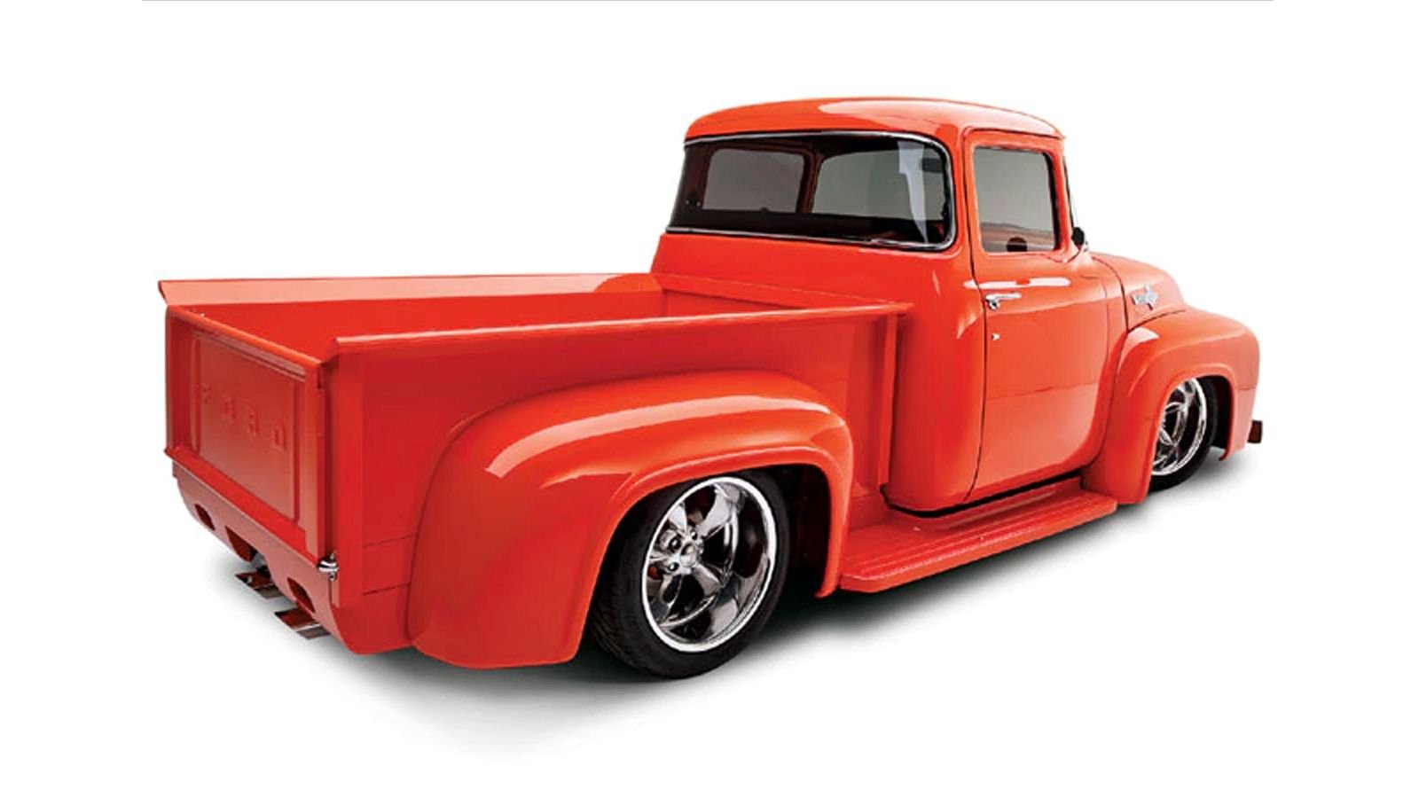 1956 F-100 Red Hot Restomod Sizzles | Ford-trucks