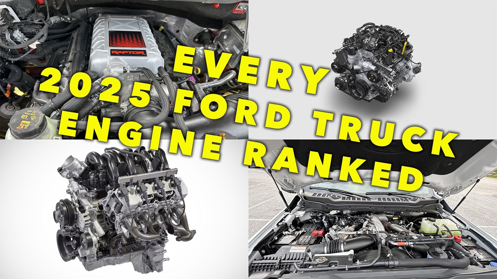 Ranking Every 2025 Ford Truck Engine from WORST to FIRST! | Ford-trucks