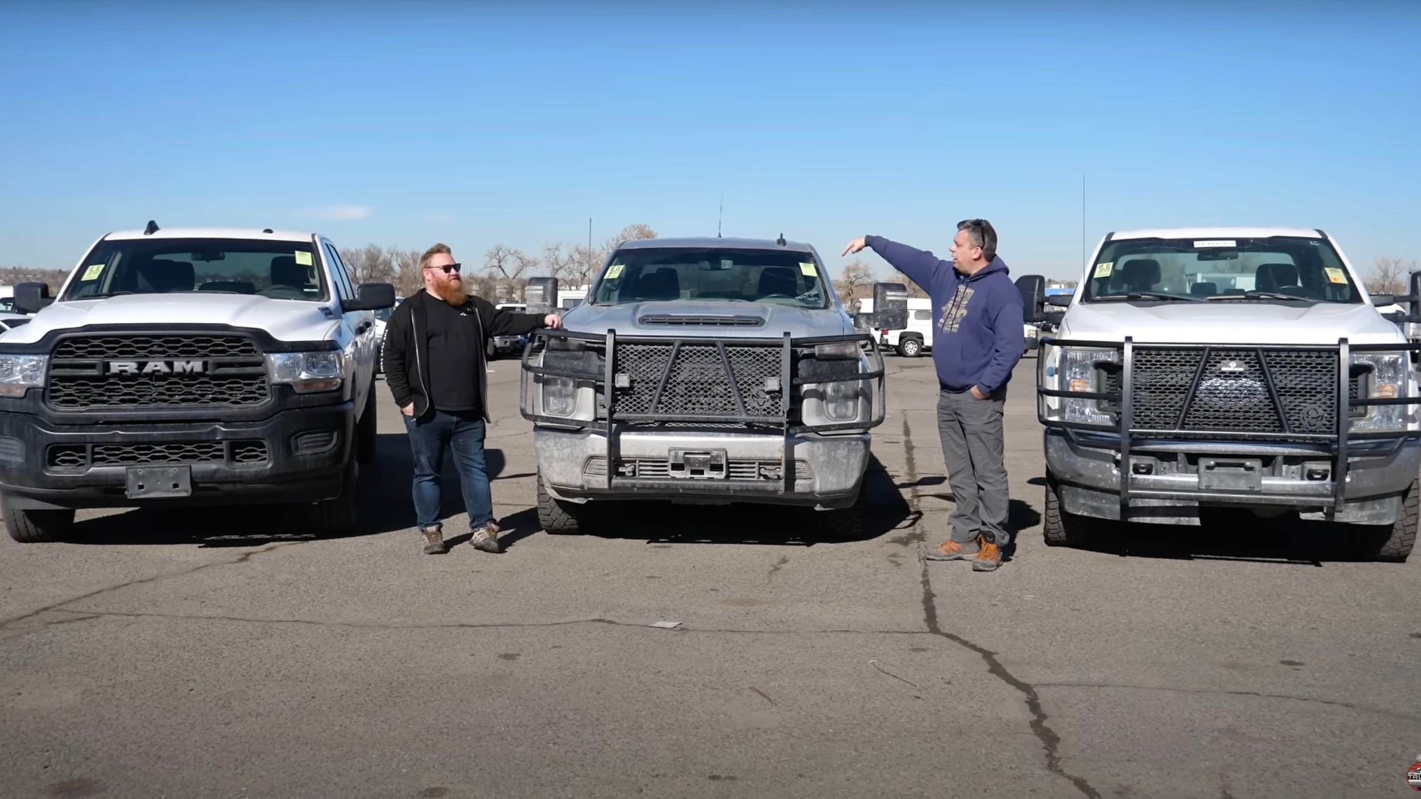 Ford F-250 vs Chevy Silverado, Ram HD: Heavy-Duty Pickup Comparison ...