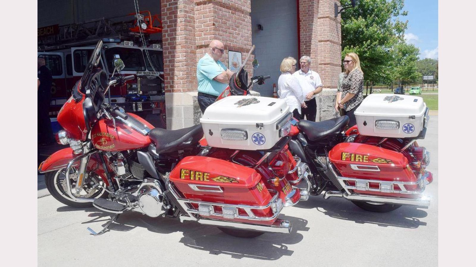 Harley-Davidson and the Fire Department (photos) | Hdforums