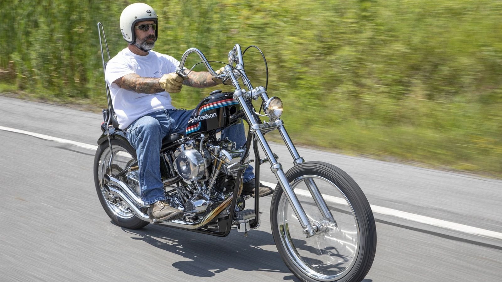 Back to Basics with a Split Rocker Box Shovelhead | Hdforums