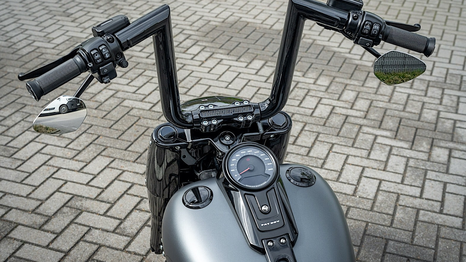 Custom Fat Boy by Thunderbike Boasts German Luxury Car Design Elements ...