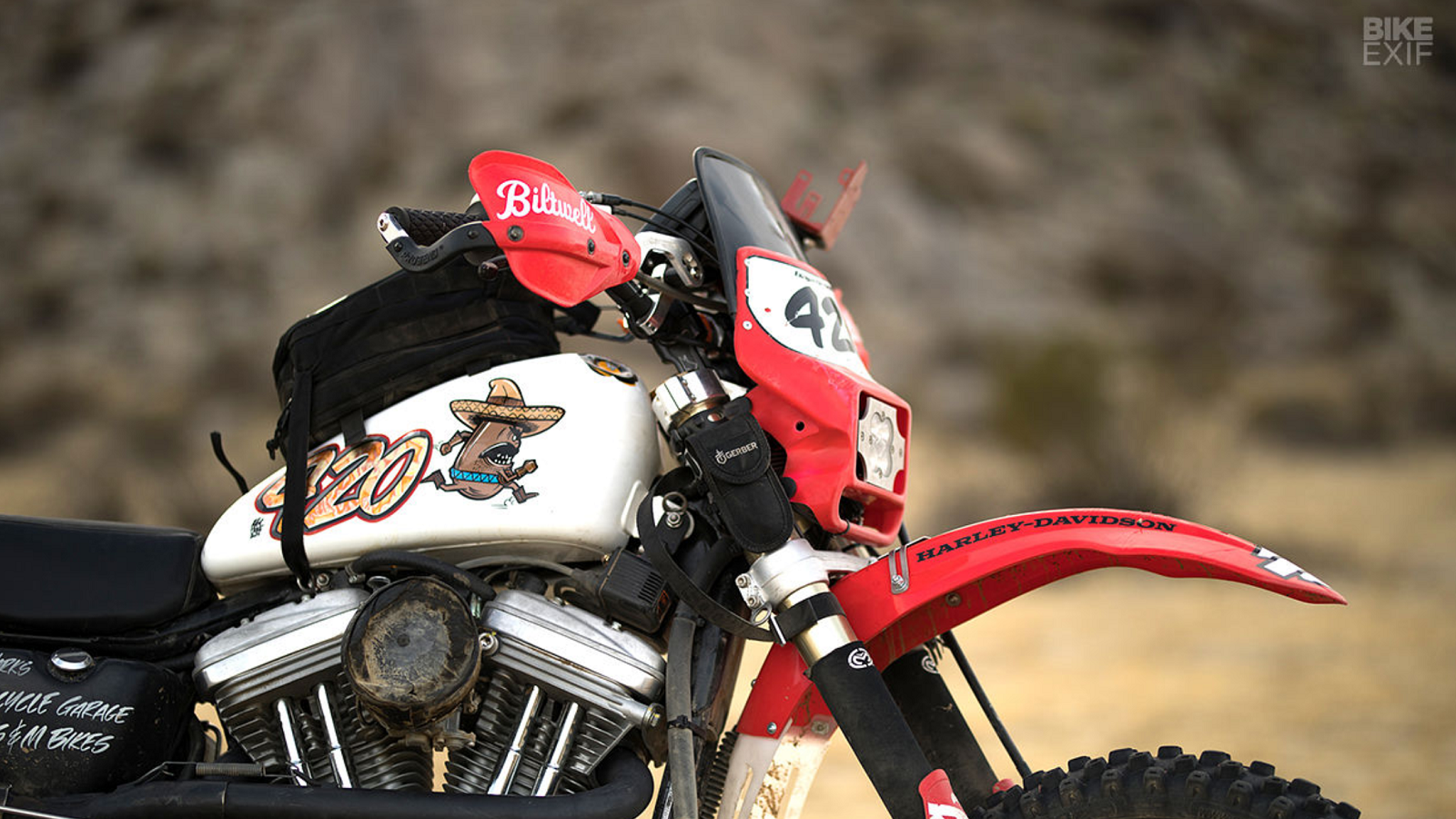Daily Slideshow: Biltwell Builds a Lightweight Harley Dirt Bike | Hdforums