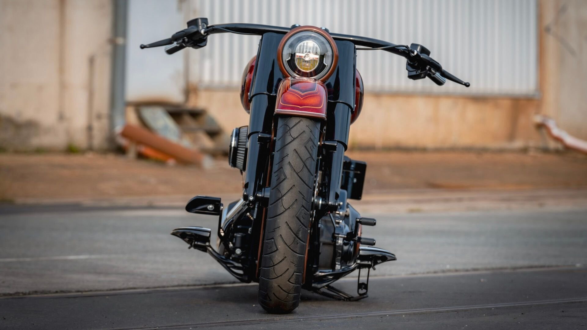 Softail Heritage Transformed Into Low Riding Custom | Hdforums