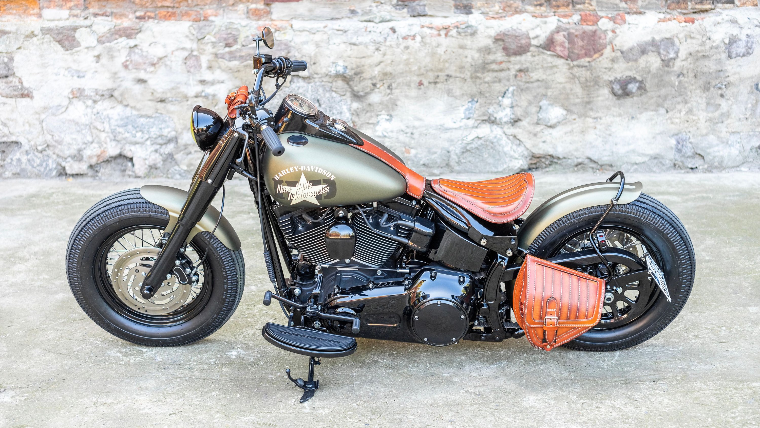 Heritage Softail Build Features Some Cool Retro Cues | Hdforums