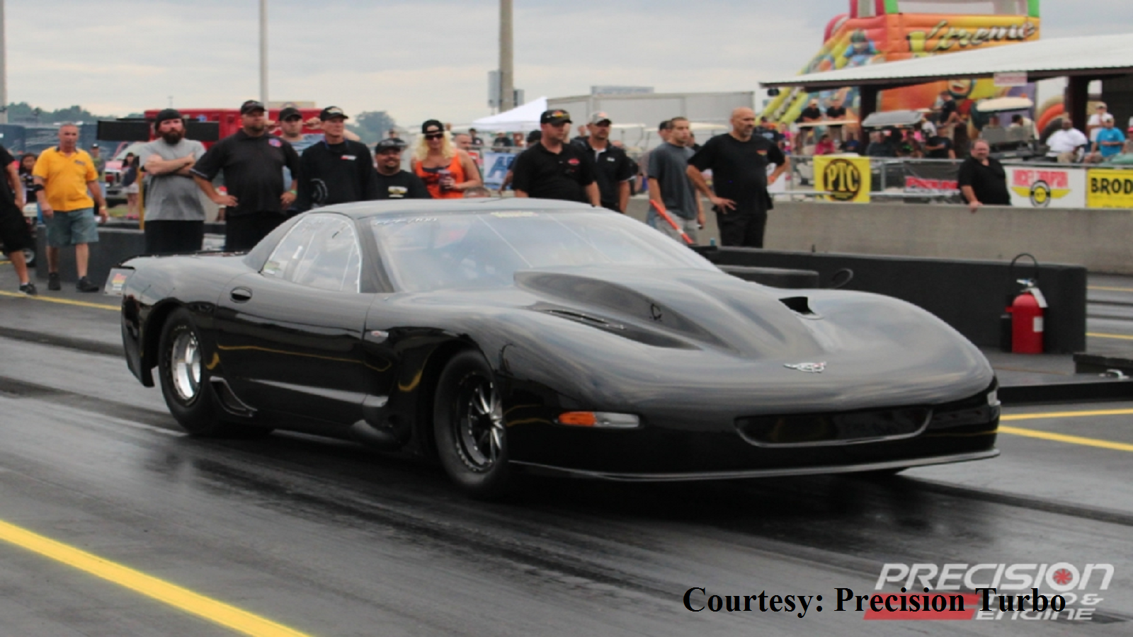 Keith Berry and the Berry Motorsports Drag Radial Corvette (photos ...