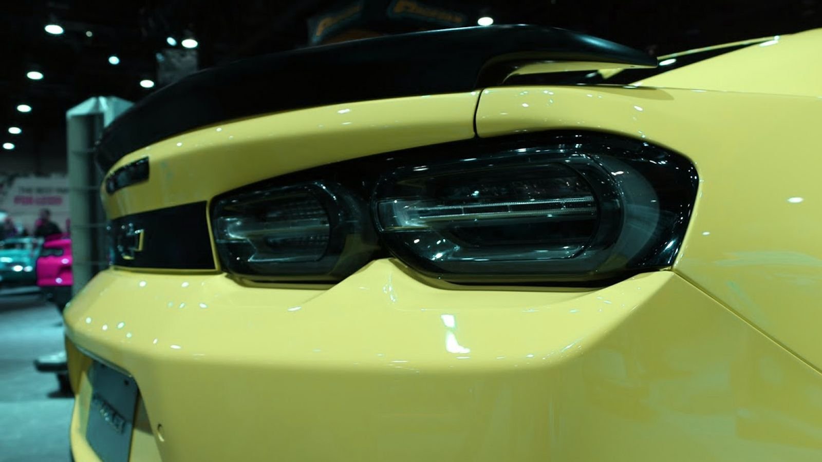 Shock Yellow 2019 Camaro Concept at SEMA | Ls1tech