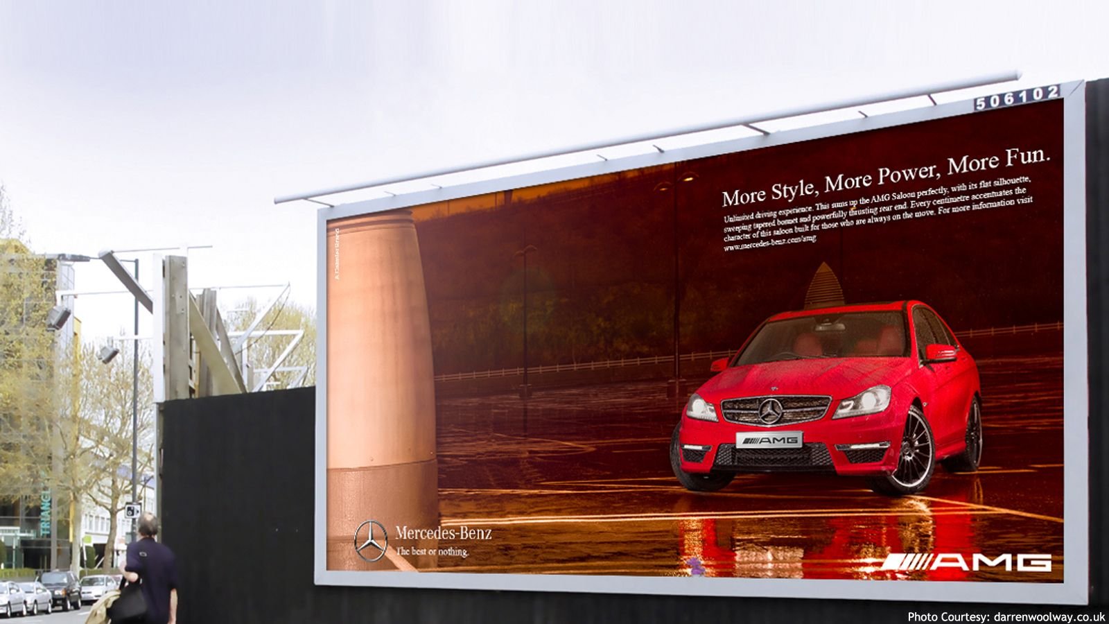 Car Stopping Mercedes-Benz Billboards (Photos) | Mbworld