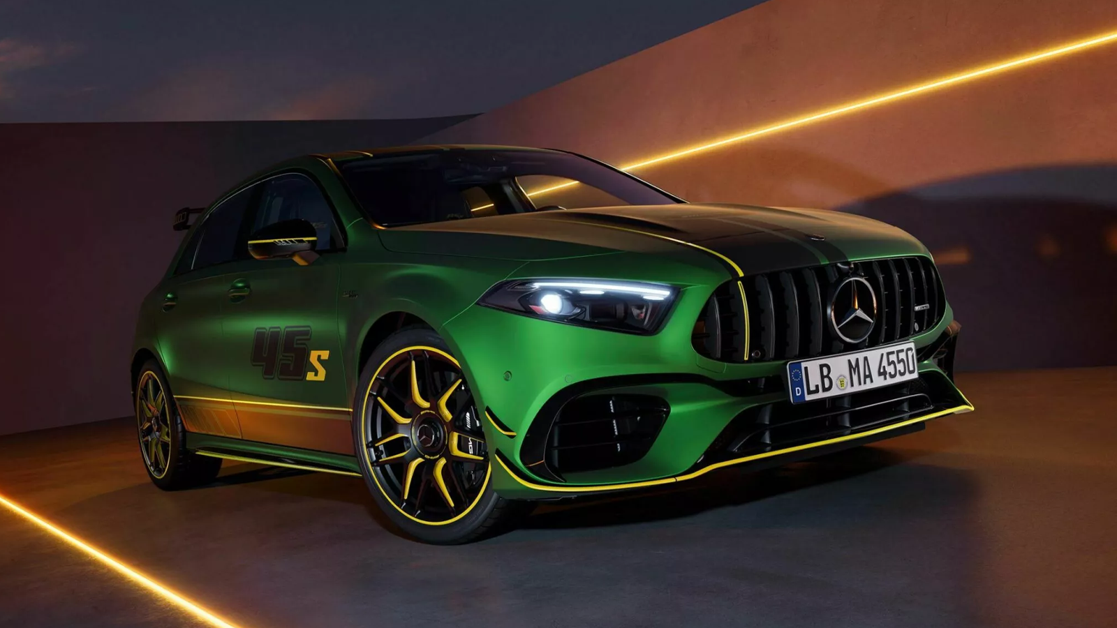 Mercedes-AMG A45 S Gets Limited Edition Model With 'Green Hell Magno ...