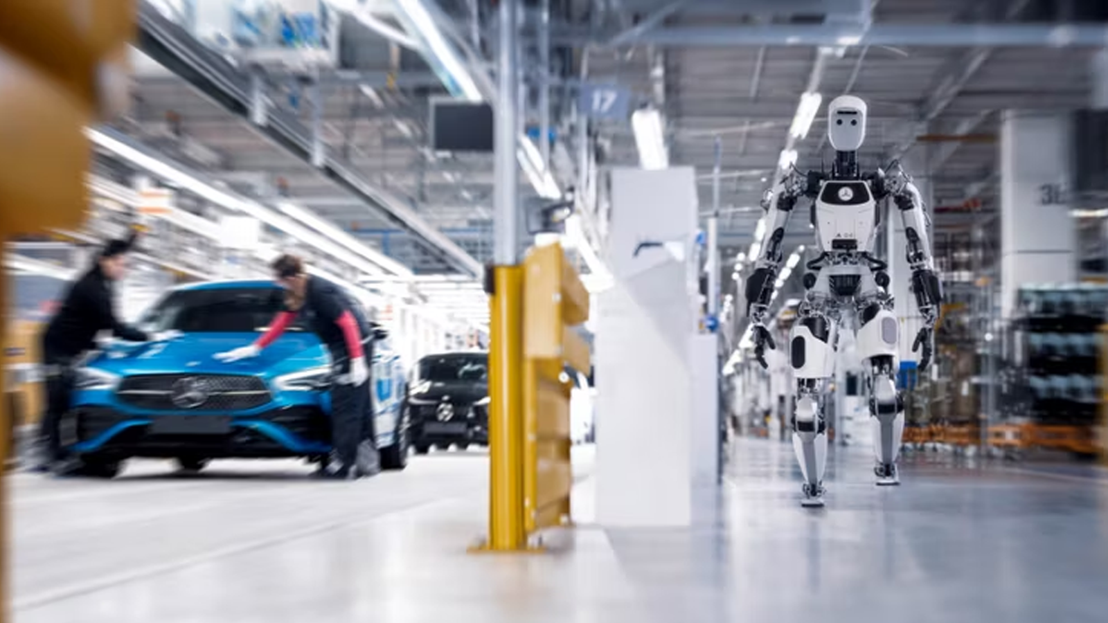 Humanoid Robots Are Helping Increase Efficiency at Mercedes Factories ...