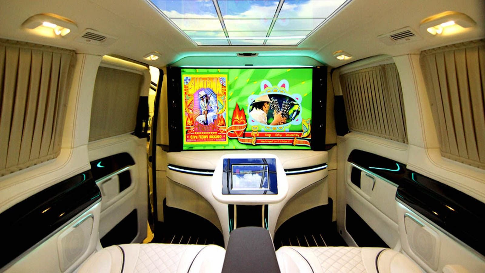 Some Crazy Merc Vans from SEMA of Yesteryear's | Mbworld