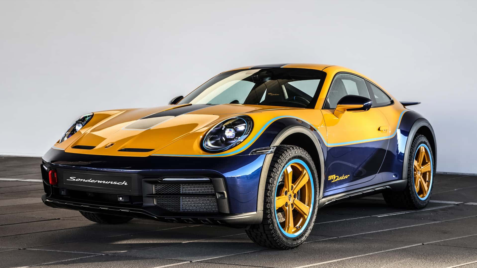 Final 911 Dakar Gets Retro Custom Sonderwunsch Design | Rennlist